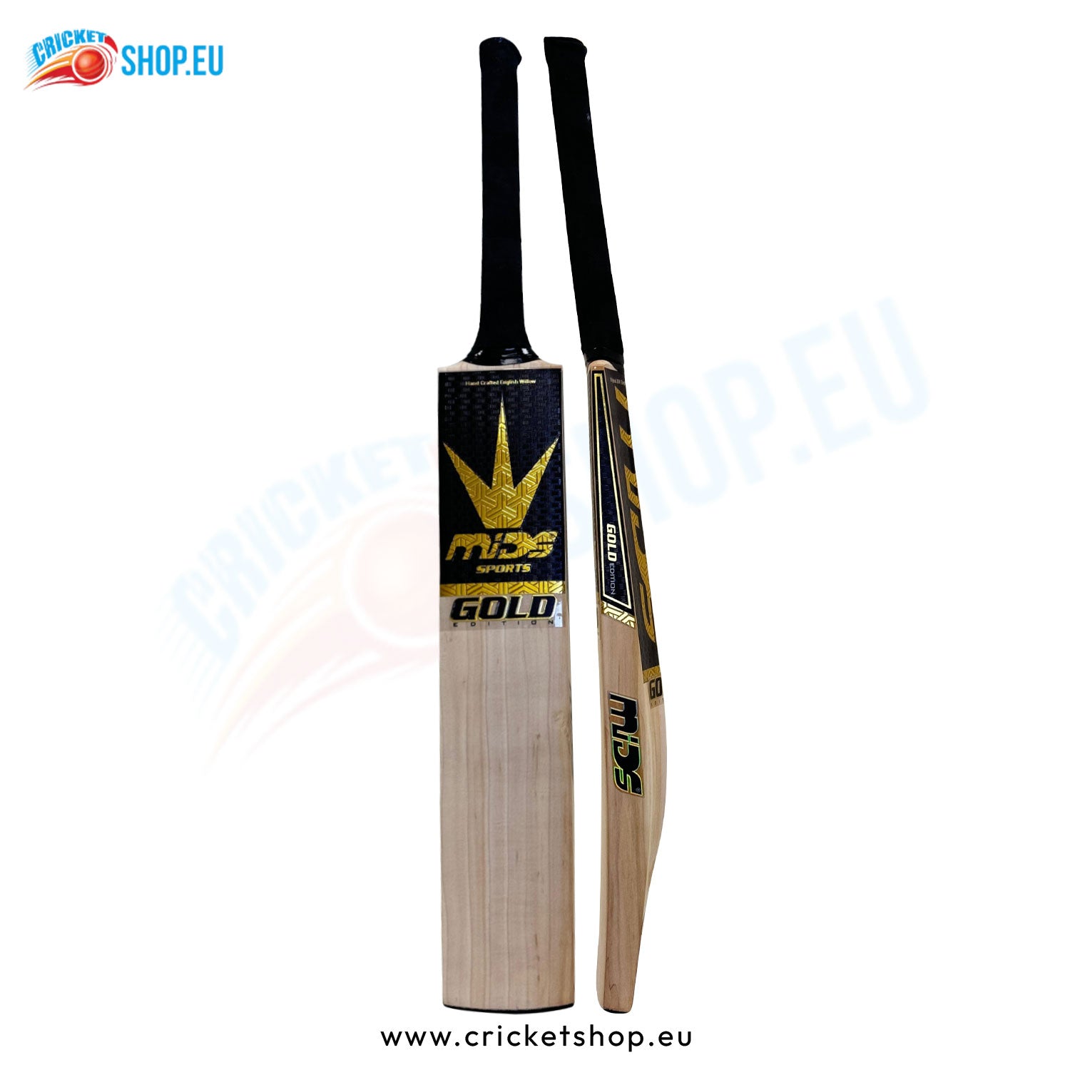 Mids Gold English Willow Cricket Bat – Cricket Shop EU