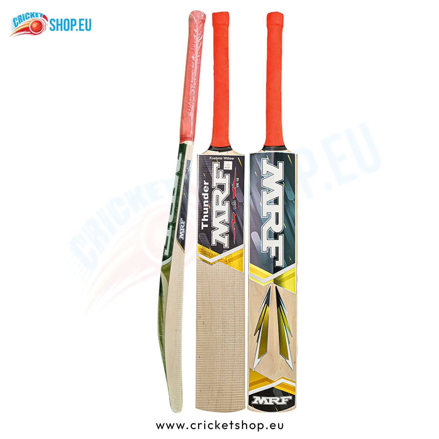 MRF Thunder Kashmir Willow Cricket Bat SH – Cricket Shop EU