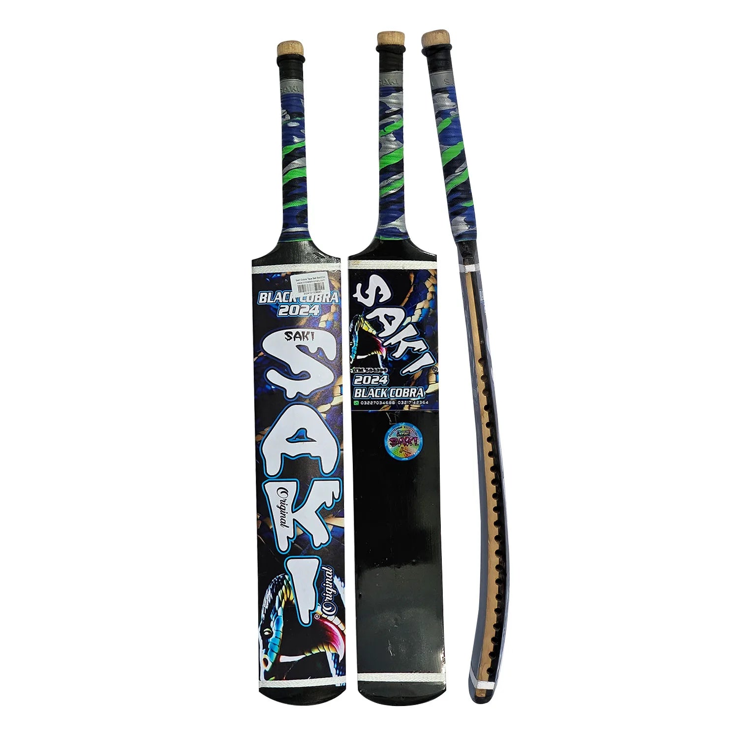 Saki Cobra Tape Ball Bat 2024 – Cricket Shop EU
