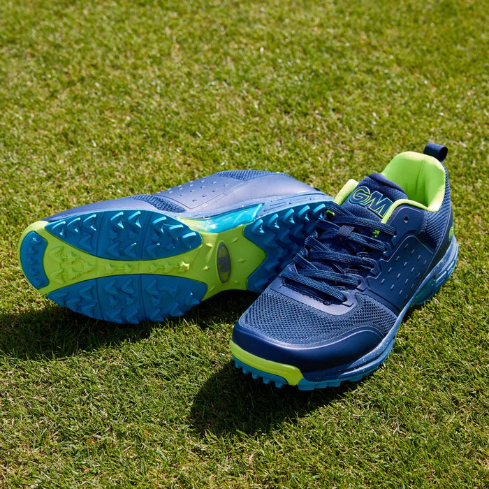 GM Aion RUBBER All Rounder Cricket Shoes Navy – Cricket Shop EU